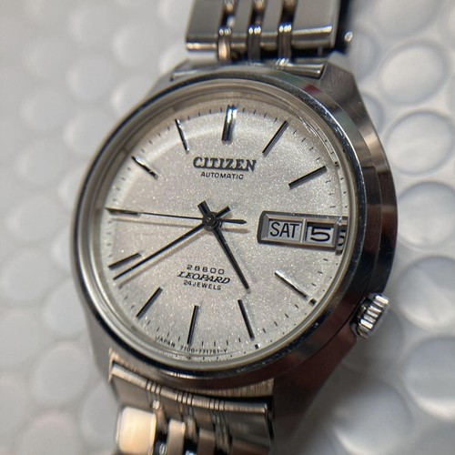 Citizen Leopard Automatic Watch 1974 Vintage Men's Timepiece Tested ...