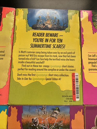 Goosebumps Tales To Give You Goosebumps Special Edition 1-6 Lot ...