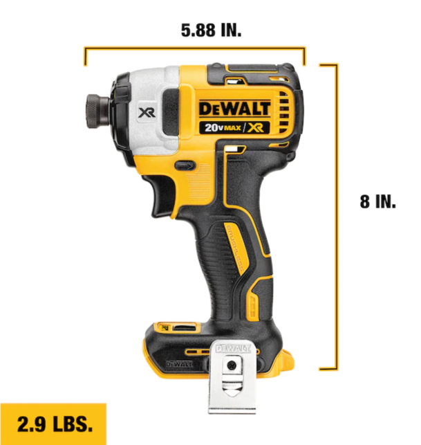 New DEWALT DCF887 20V XR Brushless 1/4” Hex Impact Driver *Tool Only | eBay