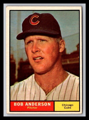 1961 Topps #283 Bob Anderson VG or Better | eBay