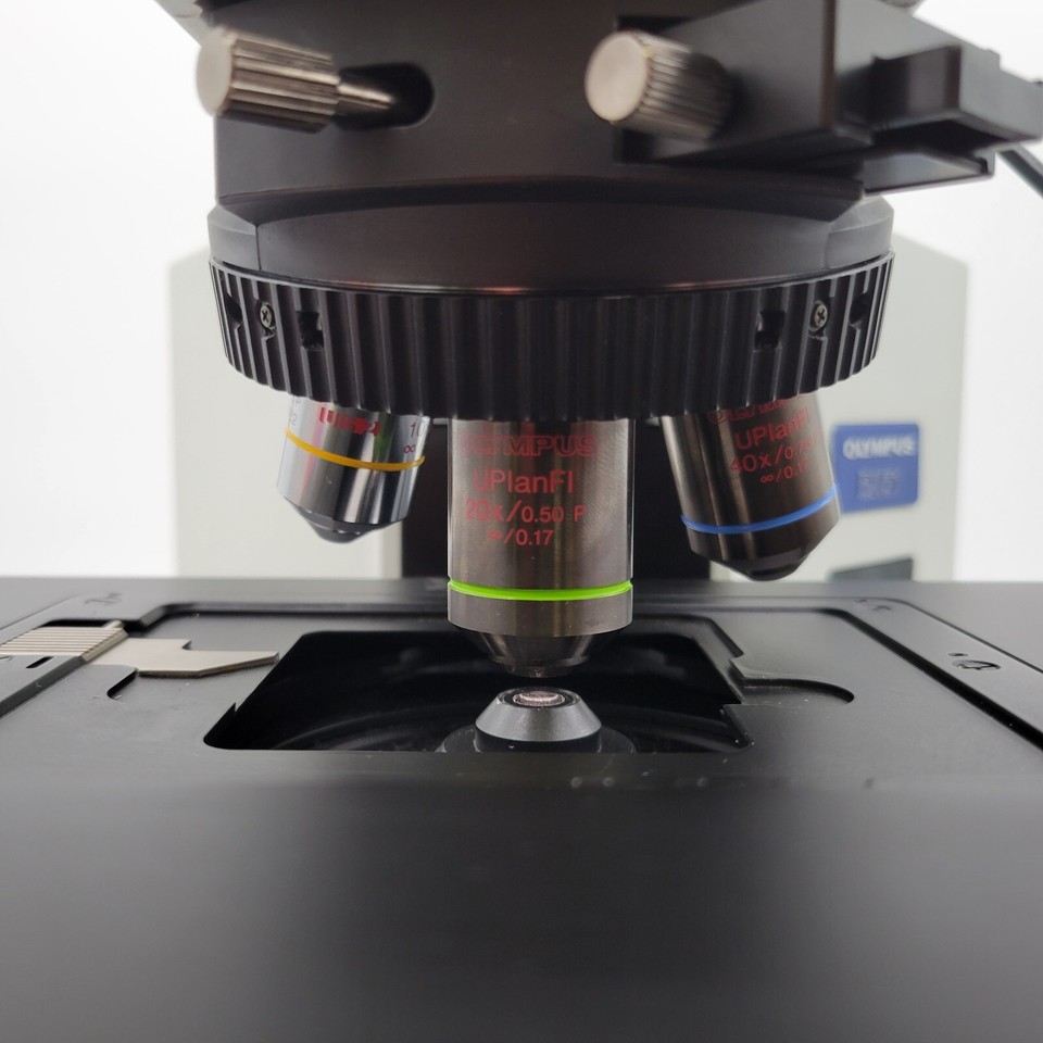 Olympus Microscope BX51 Pol Polarizing with Prior ProScan III Motorized ...