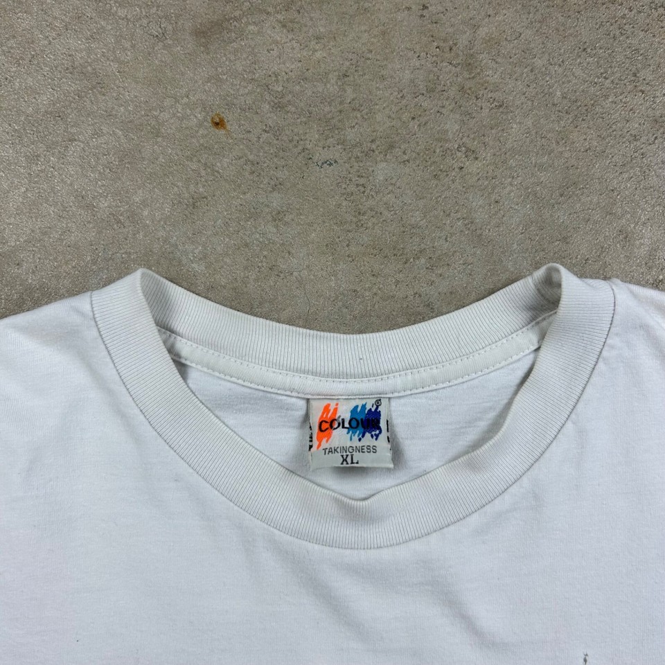 Vintage 90s Mcshit Shirt Adult XL White McDonalds Parody Funny | eBay