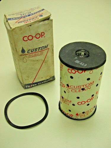 Vintage CO-OP Cartridge Oil Filter PL-122 - 1950s Buick Olds Pontiac | eBay