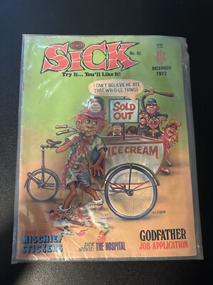 Sick Magazine #92 Dec 1972 | eBay