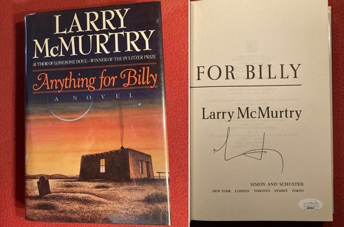 JSA authentic autograph LARRY McMURTRY signed 1st ed/prt book Anything ...