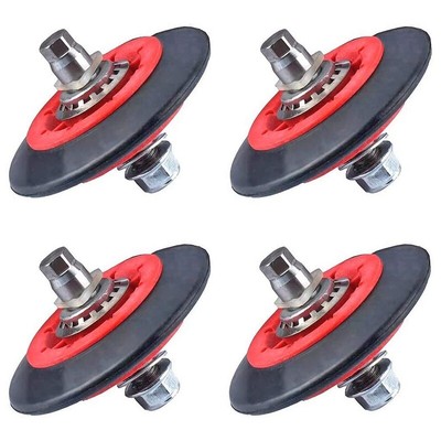 4 Pack of 4581EL2002C Dryer Drum Roller Assembly Fit for , , Replace ...