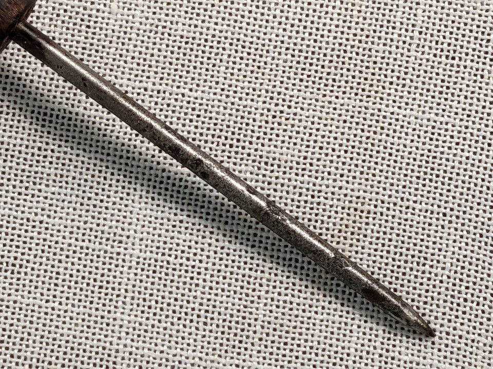 6 1/2" Vintage Wood Handle Ice Pick Awl Scratch Scribe 6.5 Inch | eBay