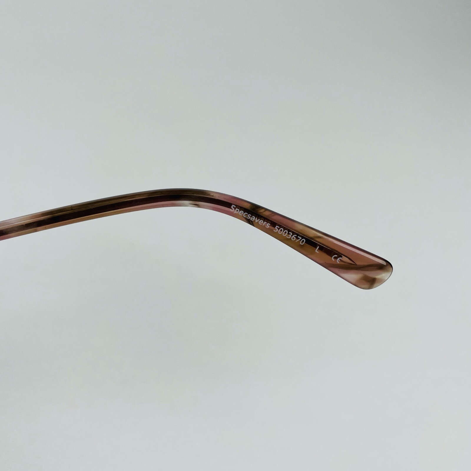 SPECSAVERS eyeglasses MOTTLED PINK CATS EYE glasses frame MOD: GRAINNE ...