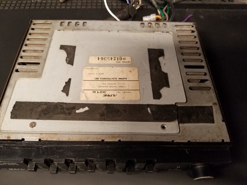 Vintage ALPINE 3216 Bi-Level 7 BAND CAR STEREO GRAPHIC EQUALIZER EQ Old ...