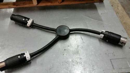 Hubbell 6404H 50A 480V Three Phase "Y" SPLITTER | eBay