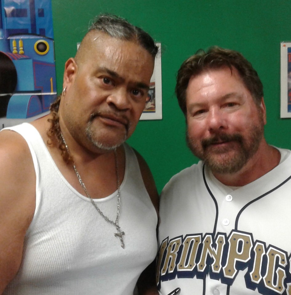 TC214 The Tonga Kid signed Wrestling Magazine Poster w/COA | eBay