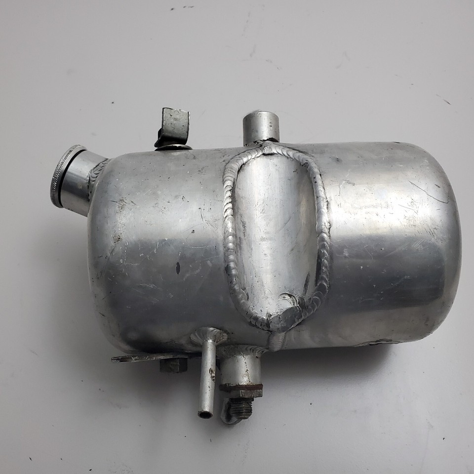 Vintage Aluminum Chopper Oil Tank BSA Triumph Harley Davidson | eBay