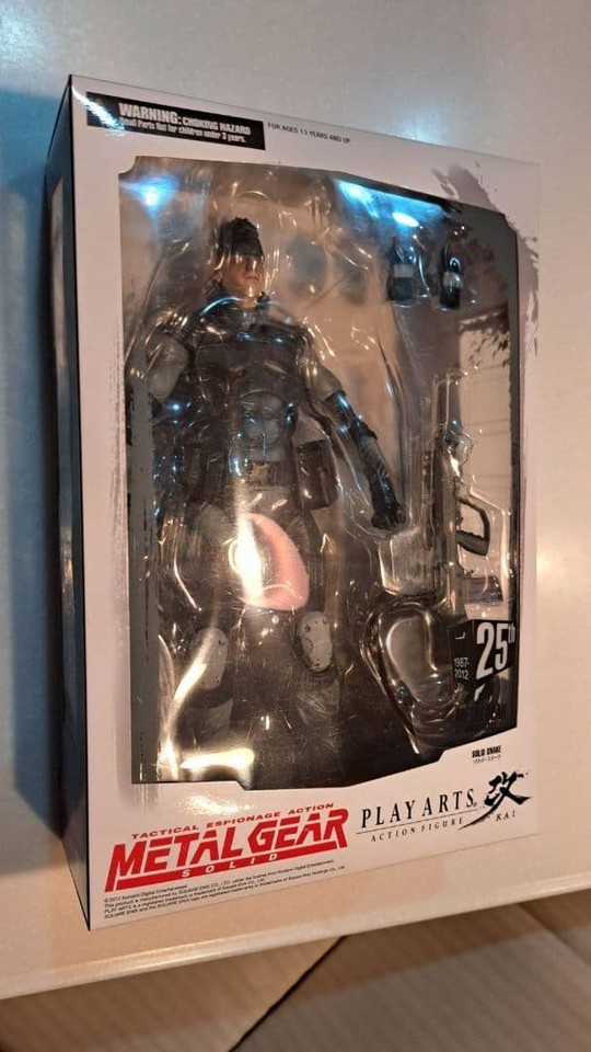 New Play Arts Kai Solid Snake METAL GEAR Metal Gear Solid | eBay UK