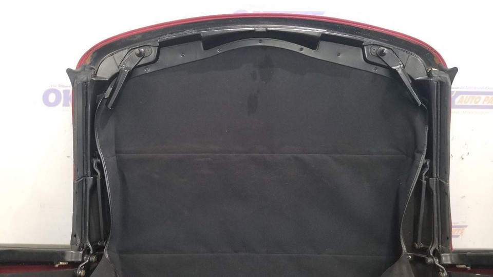 93 CHEVY CORVETTE C4 CONVERTIBLE ROOF SOFT TOP ASSEMBLY RED | eBay