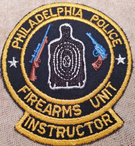 PA Vintage Philadelphia Pennsylvania Firearms Unit Instructor Police ...