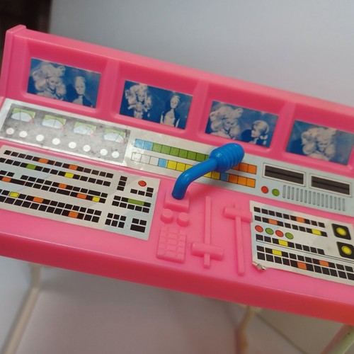1986 Barbie Rockers Doll RECORDING STUDIO Playset Keyboard Mixer ...