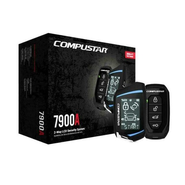 Compustar Cs7900-a 2-way Car Alarm & Security System Bundle 3000 FT ...