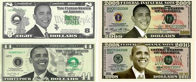 President Obama "Legacy" 4- pack -Novelty Bills | eBay