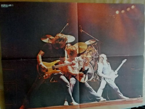 Status quo very rare poster Spanish magazine Spain mag popular1 | eBay