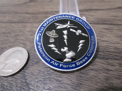 USAF 21st Maintenance Group Air Force Space Command Peterson AFB ...