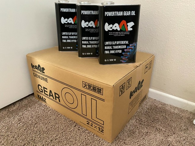 KAAZ LSD Limited Slip Differential Gear Oil Gl5 80w90 for sale online ...