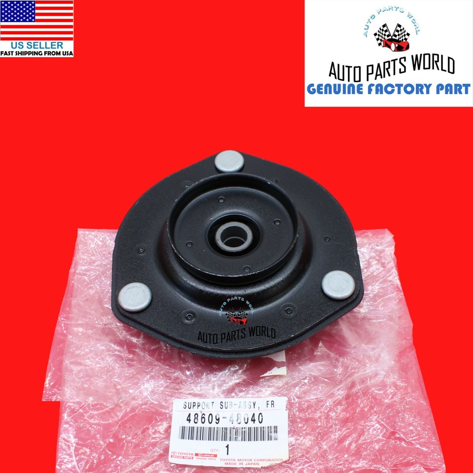 GENUINE OEM TOYOTA 08-13 HIGHLANDER FRONT SUSPENSION STRUT MOUNT 48609 ...