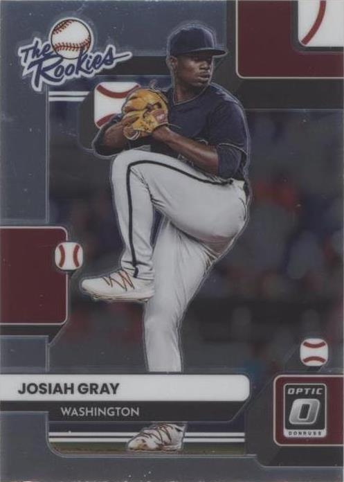 2022 Panini Donruss Optic - The Rookies Josiah Gray #TR-4 (RC) for sale ...