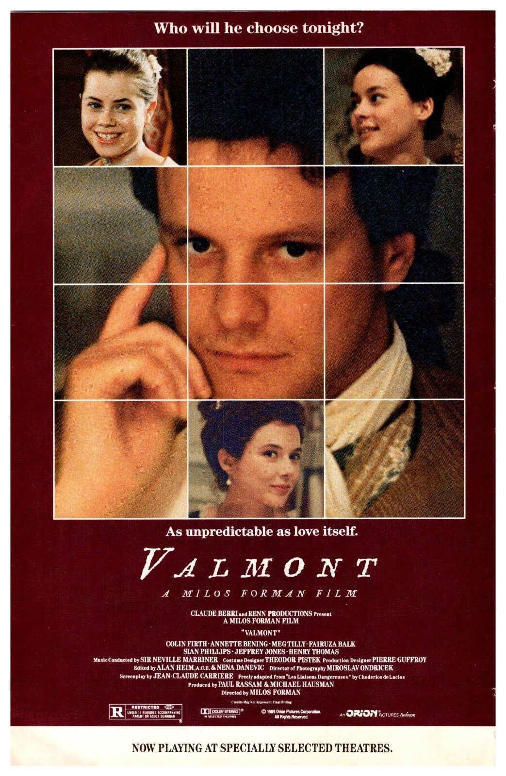 VALMONT MOVIE Vintage 1980's 5.5" X 8.5" Magazine Ad M151 | eBay