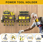 Power Tool Organizer Drill Holder Heavy Duty Shelf Cordless Charging ...
