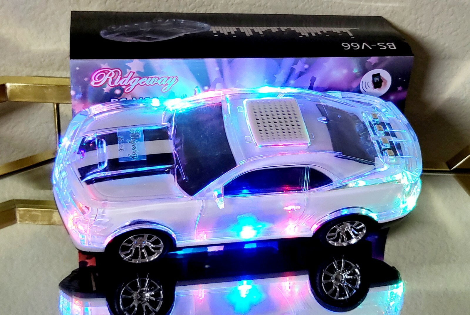 bluetooth speaker CAR SPEAKER FM RADIO USB AUX RECHARGEABLE LOUD AND ...