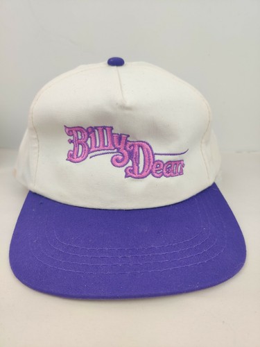 Vintage Billy Dean Trucker Hat Snapback Cap - Gem