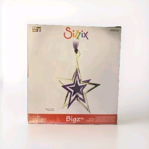Sizzix #655159 Star Nested Hanging Bigz Cutting Die | eBay