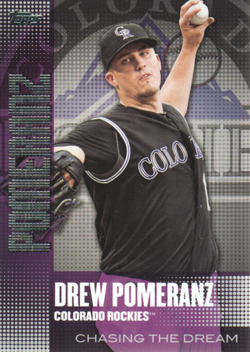 2013 Topps Baseball Chasing The Dream #CD-14 Drew Pomeranz | eBay
