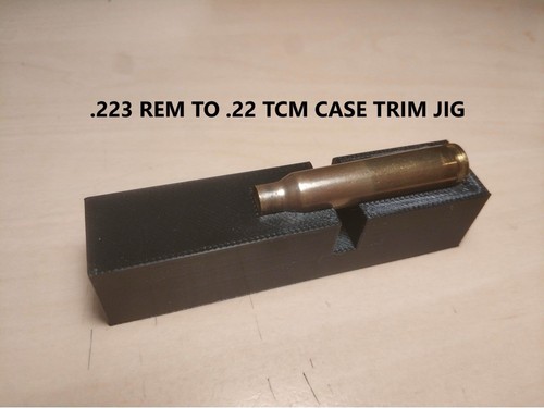 .223 Remington to .22 TCM case trimming jig | eBay