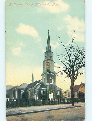 Divided Back CHURCH SCENE Schenectady New York NY : make an offer ...
