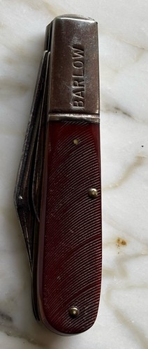 Camillus N.Y. Vtg Barlow USA 51 Folding 2 Blade Pocket Knife Sawcut Handle | eBay