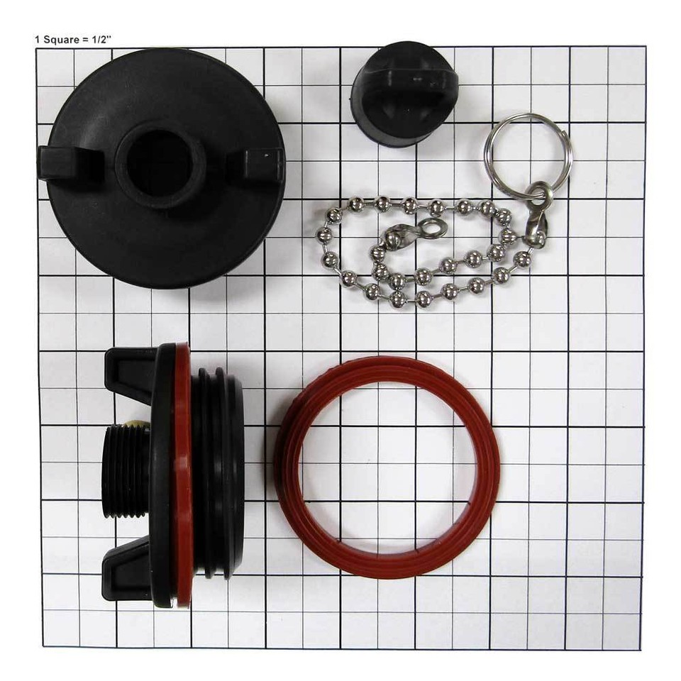 Ozark Trail 52QT and 73QT Cooler Drain Plug Assembly - Also Fits Dewalt ...