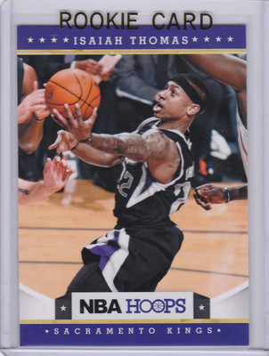 ISAIAH THOMAS ROOKIE CARD Isiah 2012 NBA HOOPS RC Boston Celtics ...