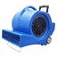 110V Max Storm 5650 CFM Air Mover Carpet Dryer Blower Floor Fan Blue ...