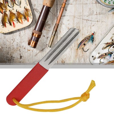 Coarse Fly Fish Hook Fishing Hook Sharpener Fishing Tackle Grinder File ...