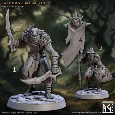 Hobgoblin E2 by Artisan Guild 3D Printed DnD Pathfinder Minis | eBay