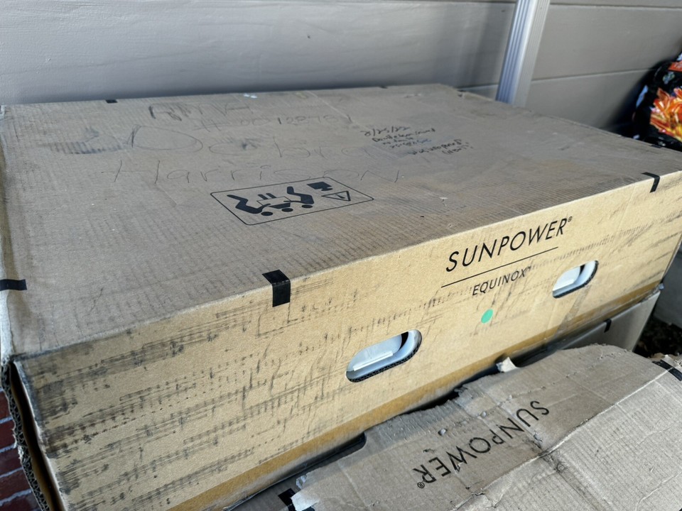 Sunpower Sunvault Lithium Ion Battery Solar Storage Cell SPWR-M0012 6 ...