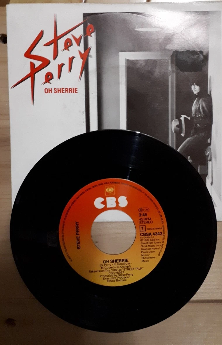 Steve Perry Oh Sherrie Single