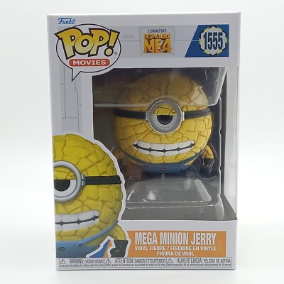 Funko Pop! Mega Minion Jerry 1555 Despicable Me 4 Illumination Movie ...