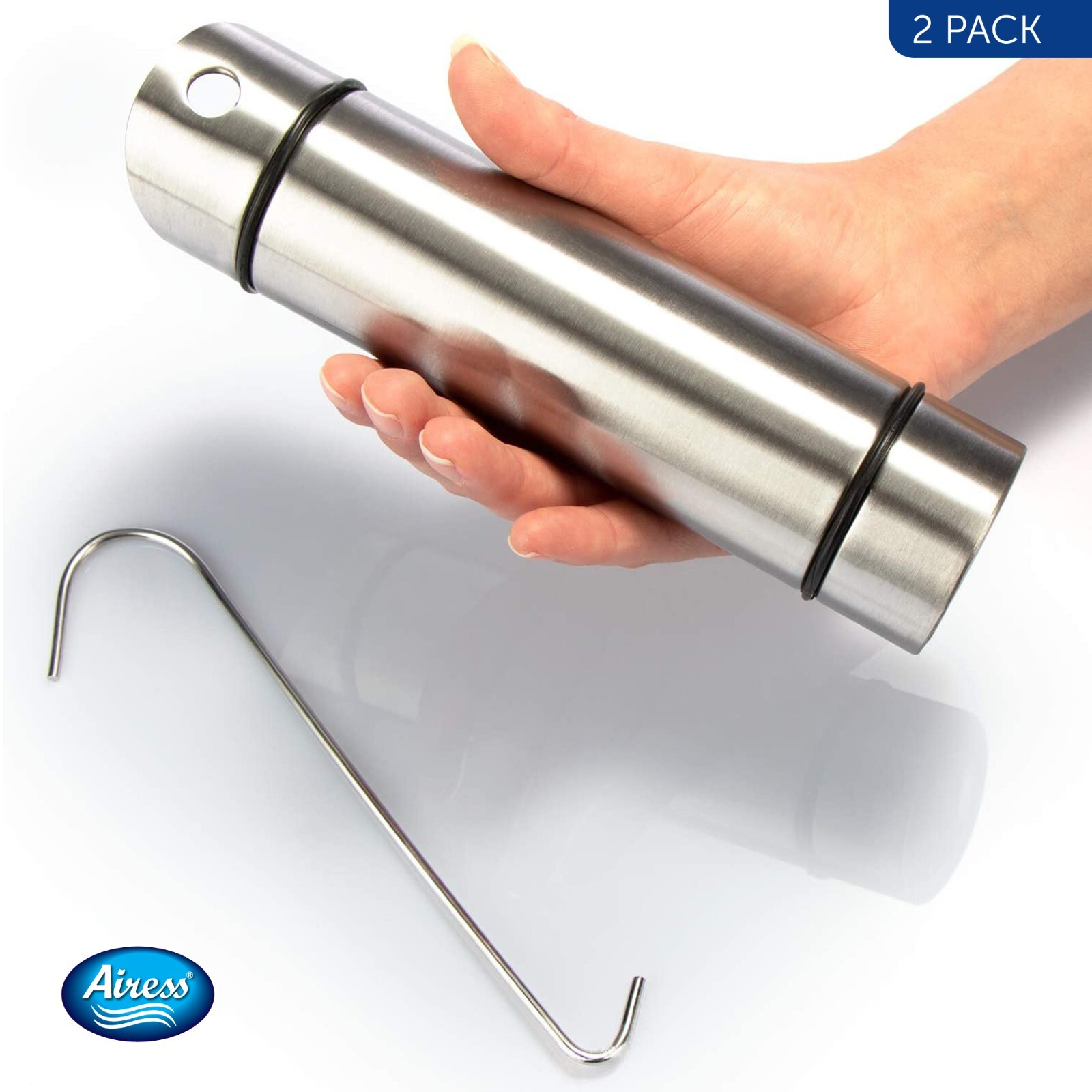 2Pc Reusable Humidifiers Set Stainless Steel Radiator Air Water ...