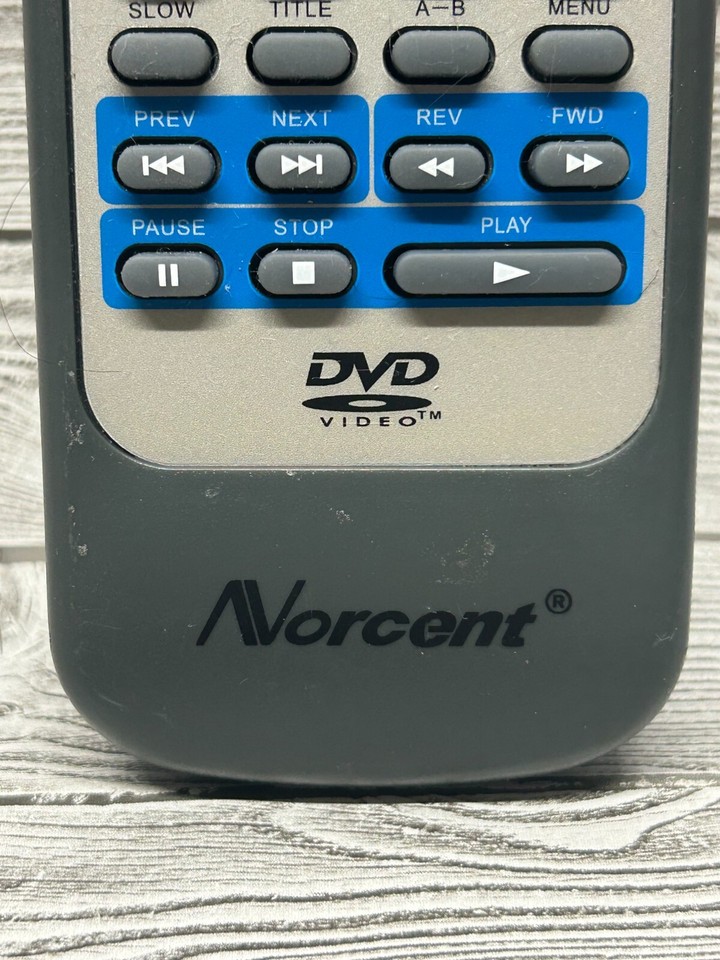 NORCENT DVD-Video Remote Control - Tested Works | eBay