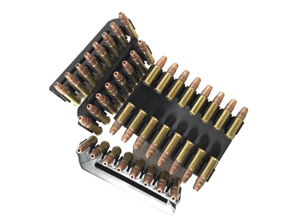 8 or 16 Round Tactical .22lr 22 MAGNUM Bullet Ammo Holder Vest, Belt ...