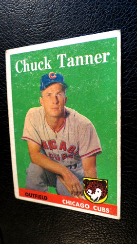 1958 TOPPS BASEBALL SET, #91 Chuck Tanner, Chicago Cubs | eBay