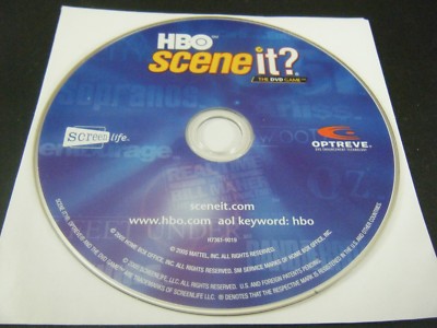 HBO Scene It? (DVD / HD Video Game, 2005) - Disc Only!!! 27084259988| eBay