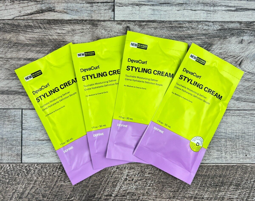 4 PCS DevaCurl Styling Cream Moisturizing Hair Definer for Curls 1oz ...